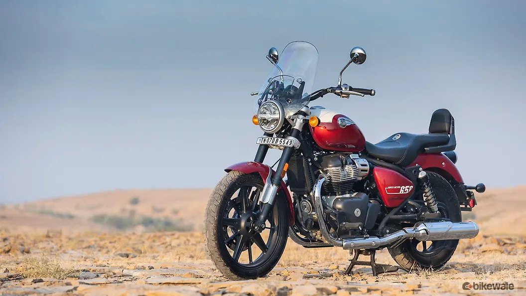 Royal Enfield Super Meteor 650 Left Side View Image – BikeWale