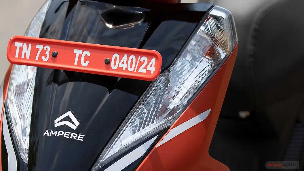 Ampere Primus Muffler Heat Protector Image – BikeWale