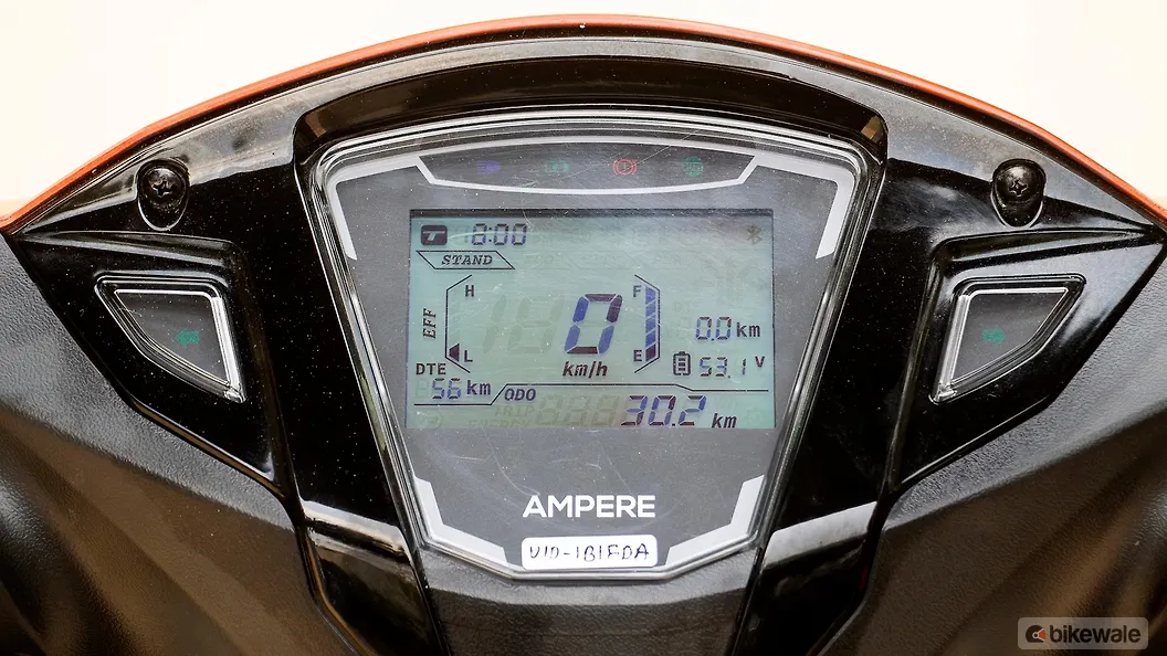 Ampere Primus TFT Touchscreen Instrument Cluster Image – BikeWale
