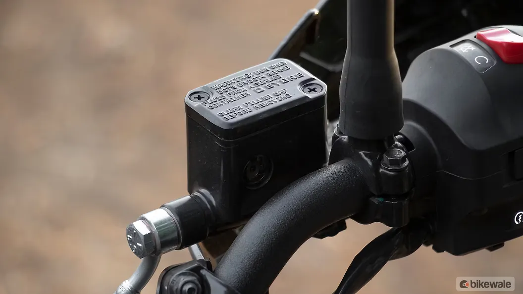 KTM 390 Adventure X Front Brake Fluid Reservoir Image – BikeWale