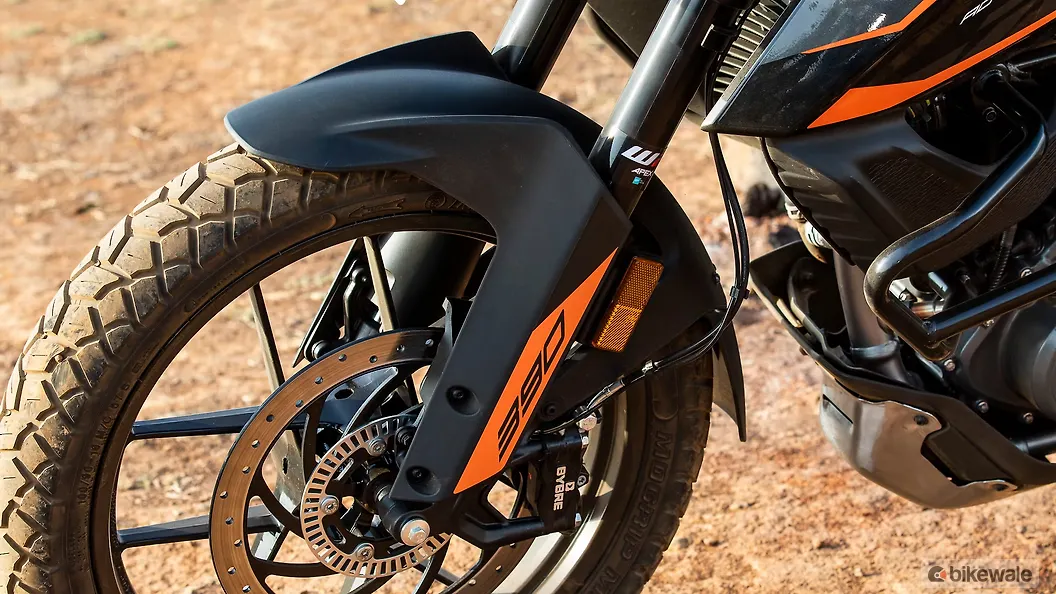 KTM 390 Adventure X Front Fairing Image – BikeWale