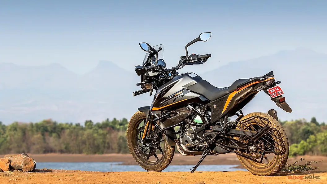 KTM 390 Adventure X Rear View Image – BikeWale