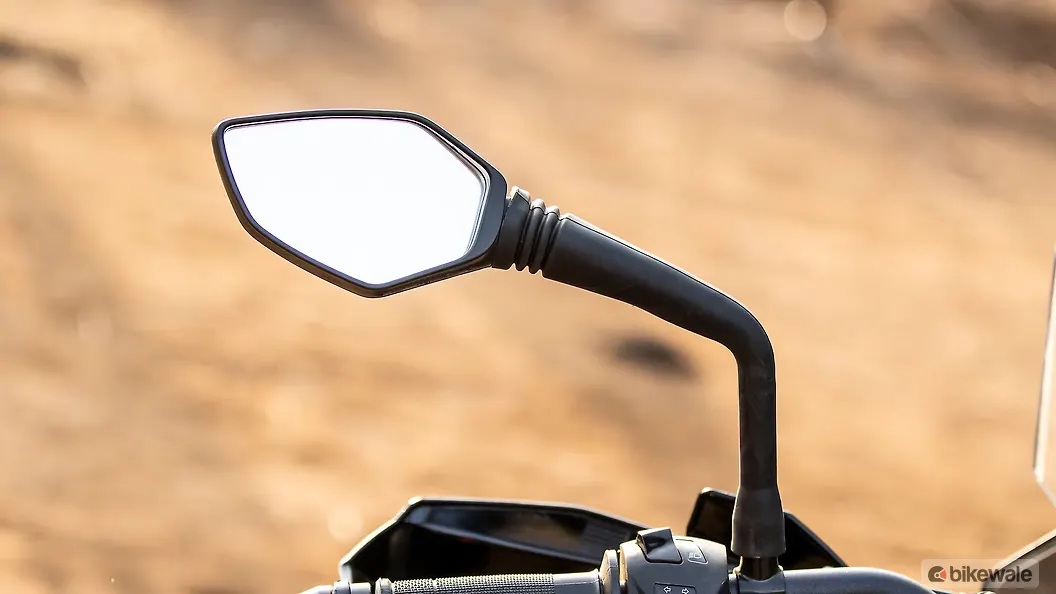 KTM 390 Adventure X [2024] Rear View Mirror Image – BikeWale