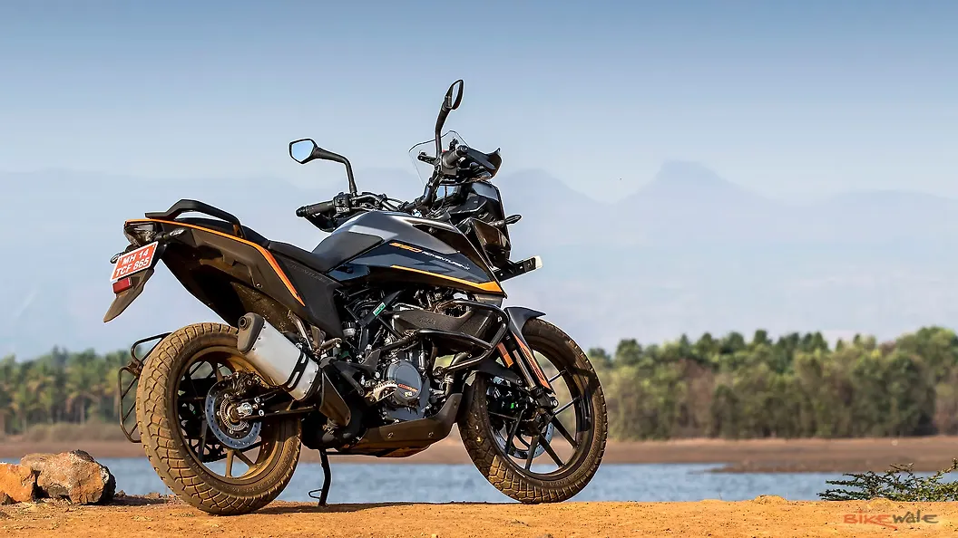 KTM 390 Adventure X Right Side View Image – BikeWale