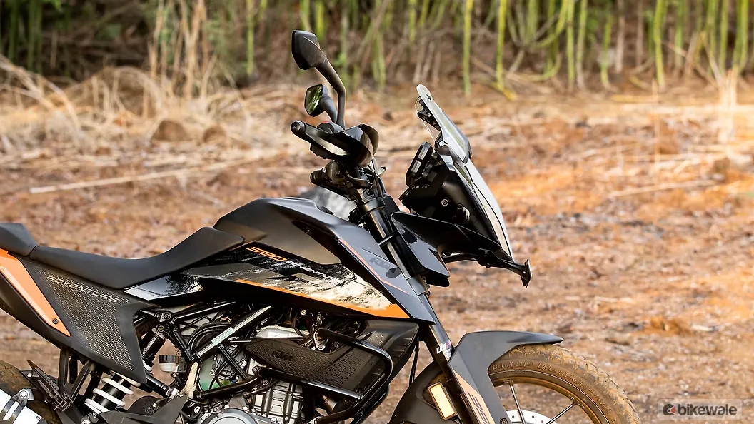 KTM 390 Adventure X Front Tyre Image – BikeWale