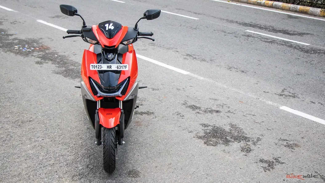 Hero Xoom Left Side View Image – BikeWale