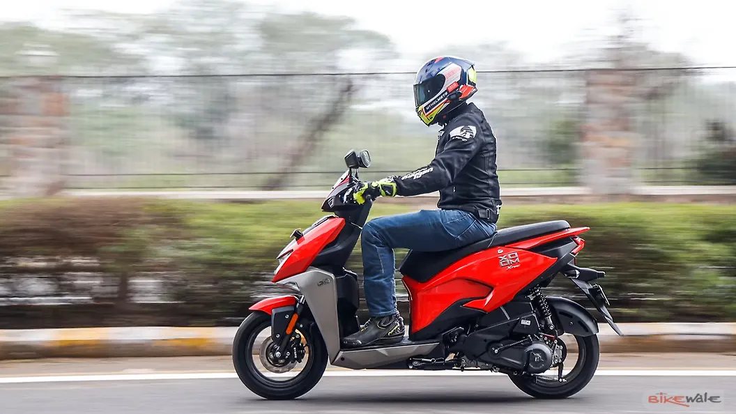 Hero Xoom Left Side View Image – BikeWale