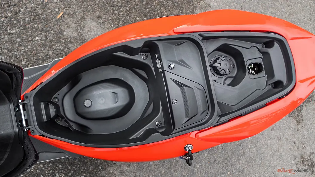 Hero Xoom Underseat Storage Image – BikeWale