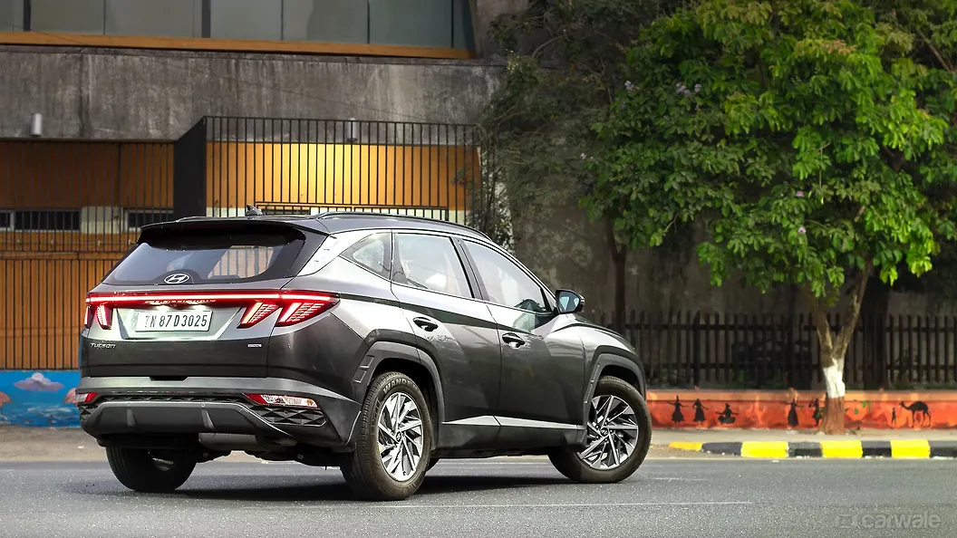 Tucson Right Rear Three Quarter Image, Tucson Photos in India - CarWale
