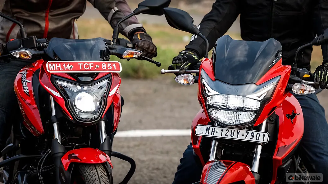 TVS Apache RTR 160 Front Headlamp Cowl Image – BikeWale