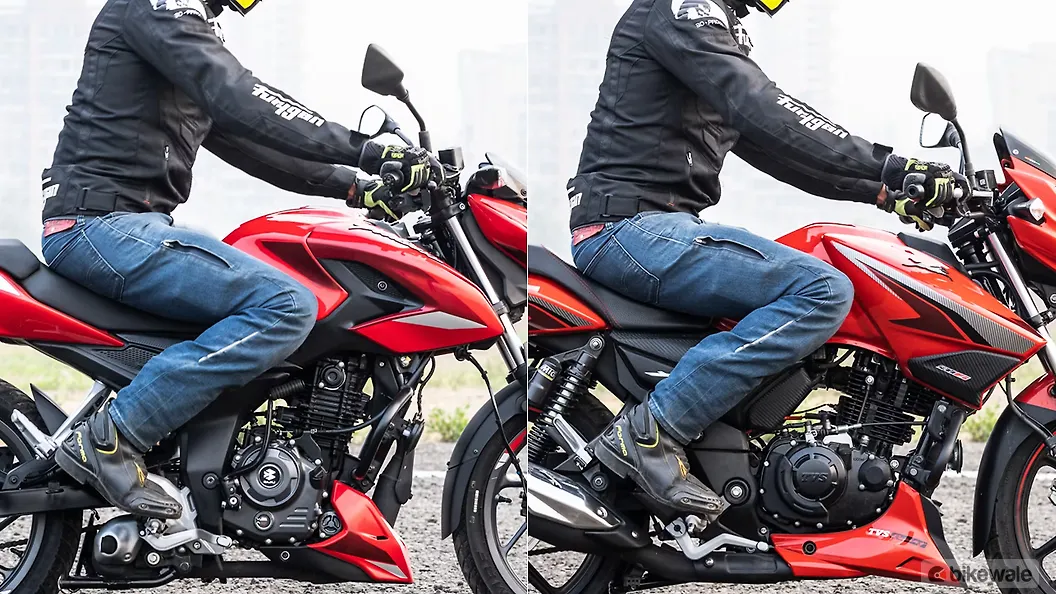 TVS Apache RTR 160 Right Side View Image – BikeWale