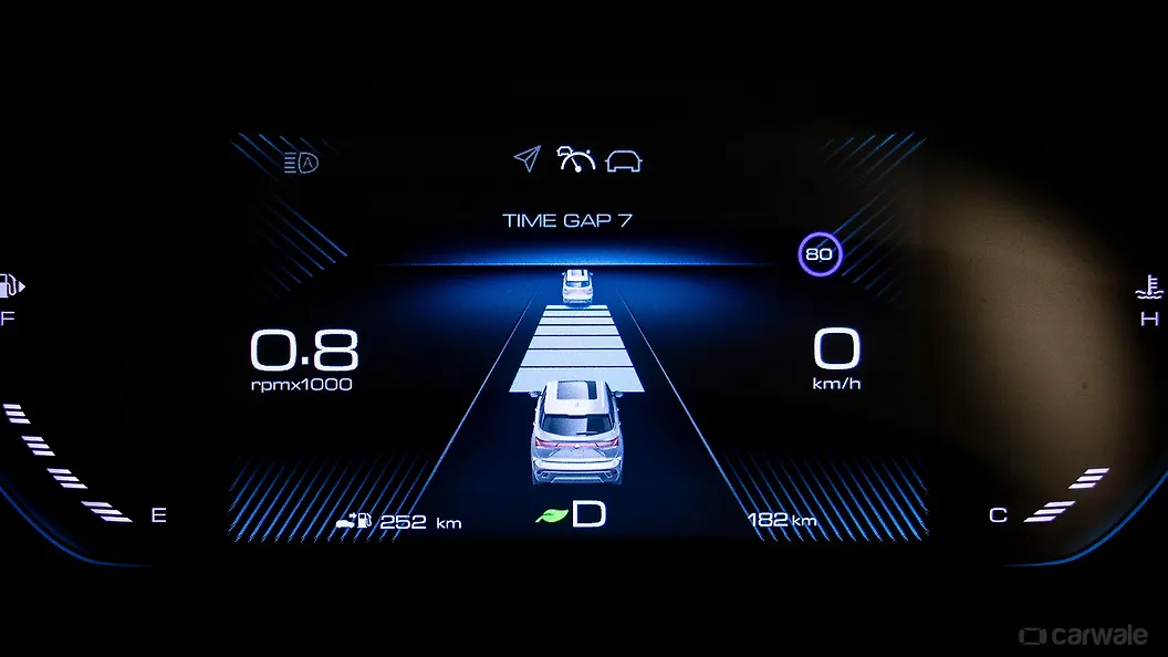 हेक्टर Instrument Cluster इमेज, हेक्टर भारत में फ़ोटोज़ - कारवाले