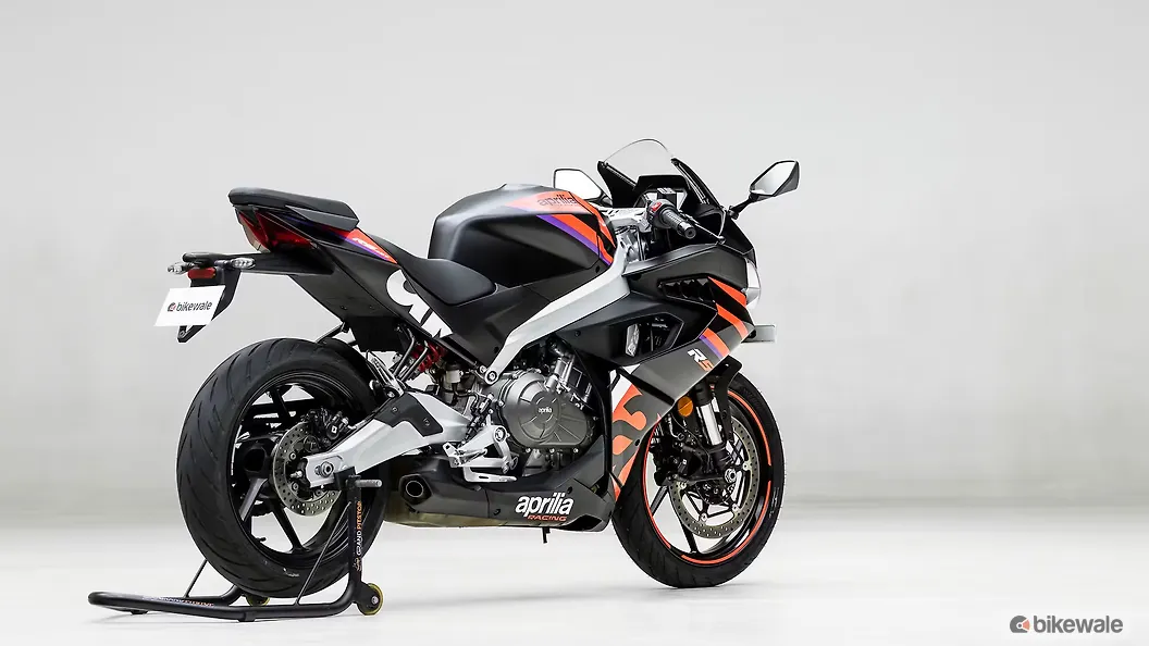 Aprilia RS 457 Right Rear Three Quarter Image – BikeWale