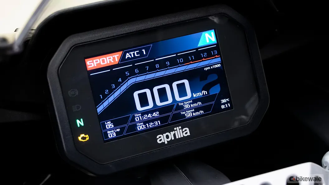 Aprilia RS 457 TFT / Instrument Cluster Image – BikeWale