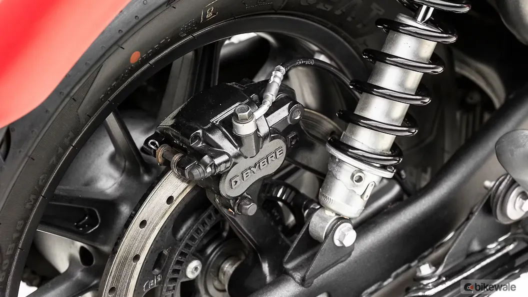 Royal Enfield Super Meteor 650 Rear Suspension Image – BikeWale