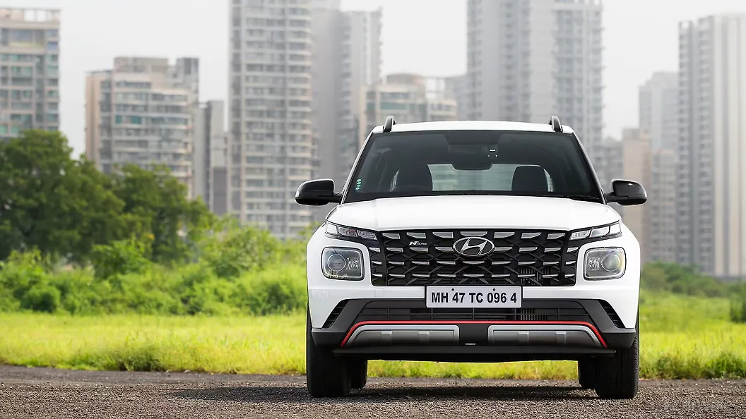 Venue N Line Front View Image, Venue N Line Photos in India - CarWale