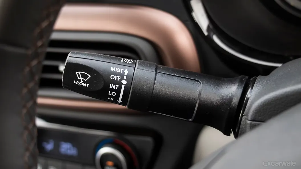 Aura Wiper Stalk Image, Aura Photos in India - CarWale