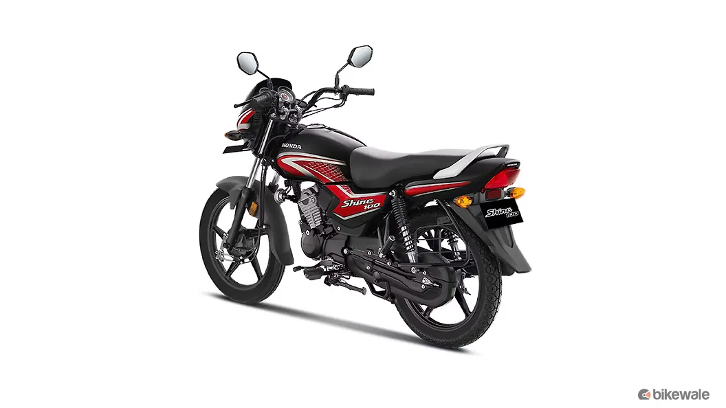 Honda Shine 100 Right Rear Three Quarter Image – BikeWale
