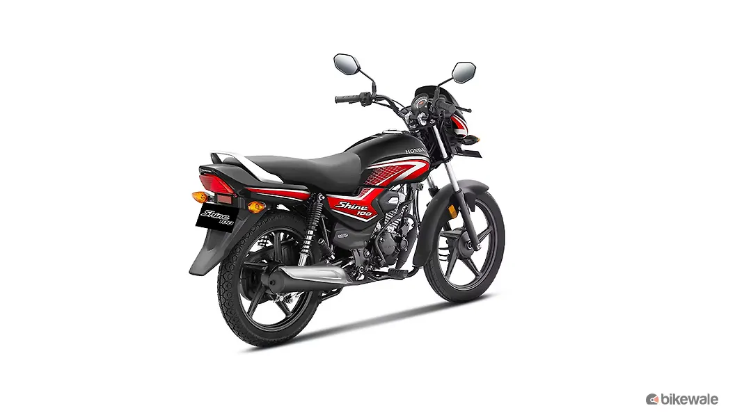 Honda Shine 100 Right Rear Three Quarter Image – BikeWale