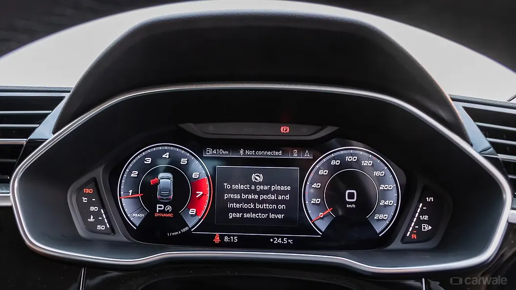 Q3 Sportback Instrument Cluster Image, Q3 Sportback Photos in India ...