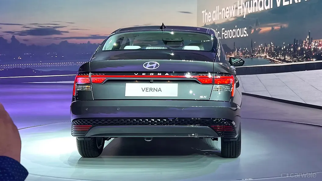 Verna Rear View Image, Verna Photos in India - CarWale