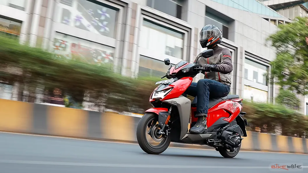 Hero Xoom Left Side View Image – BikeWale