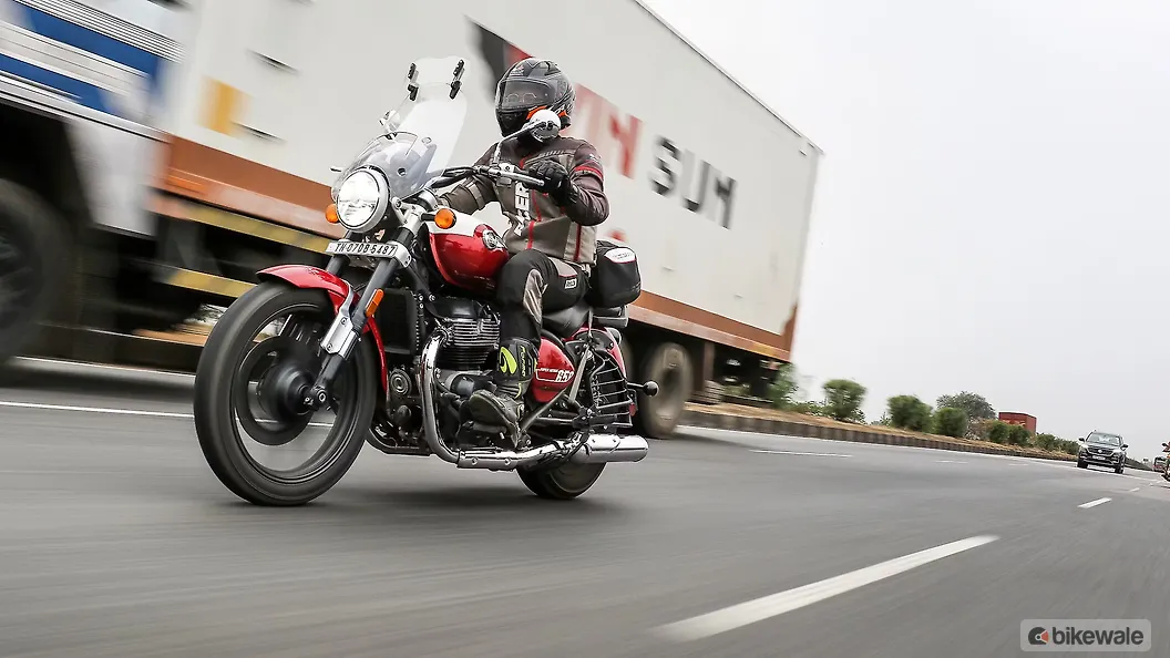 Royal Enfield Super Meteor 650 Left Side View Image – BikeWale