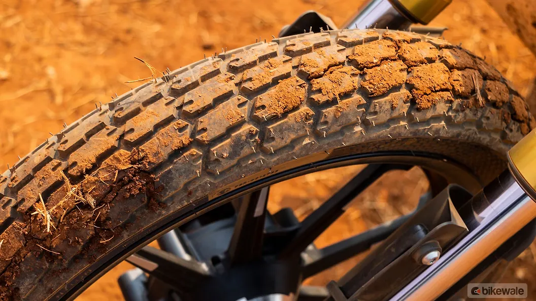 TVS Ronin Front Tyre Image – BikeWale