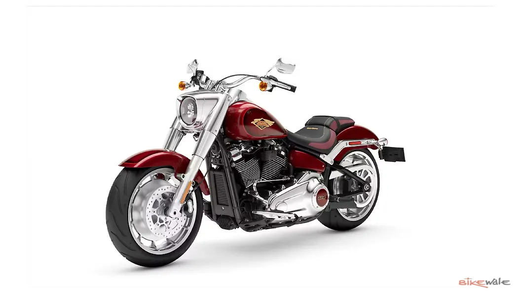 Harley-Davidson Fat Boy Right Side View Image – BikeWale
