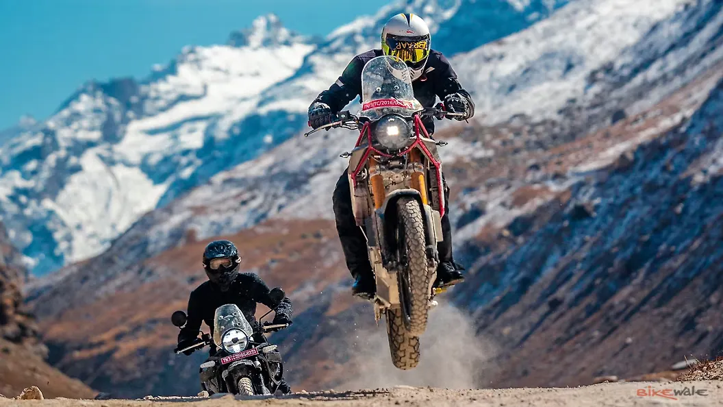 Royal Enfield Himalayan Electric Front Wheel Image – BikeWale