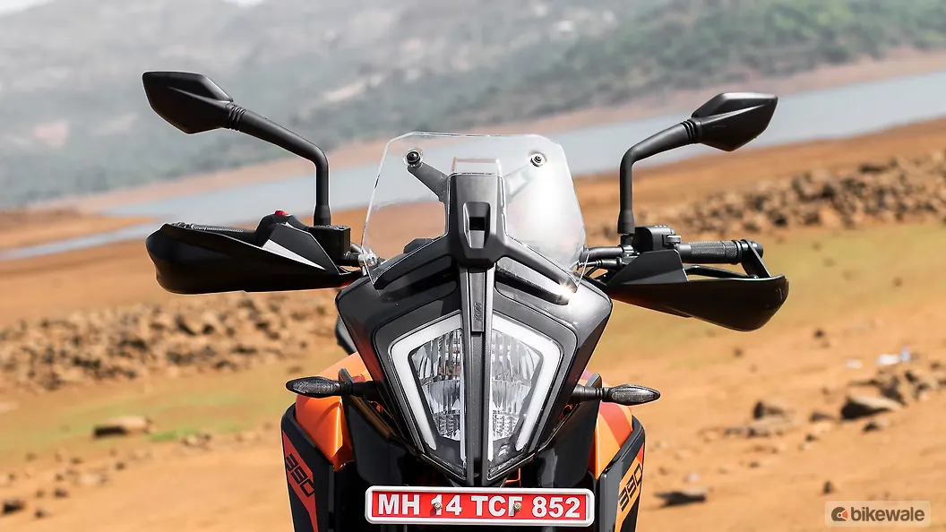 KTM 390 Adventure Front Headlamp Cowl Image – BikeWale