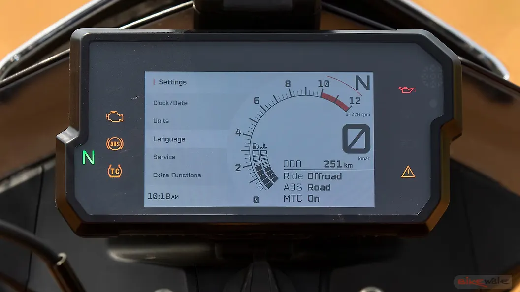 KTM 390 Adventure Tachometer Image – BikeWale
