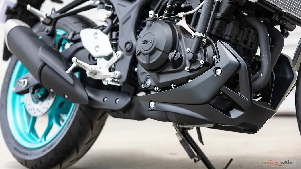 Yamaha MT-03 Engine From Left Image – BikeWale