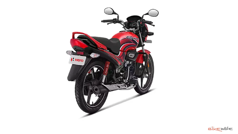 Hero Passion Plus Rear View Image – BikeWale