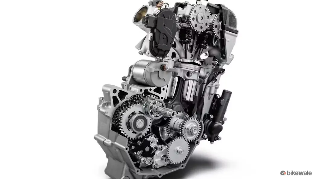 KTM 390 Duke Engine From Right Image – BikeWale