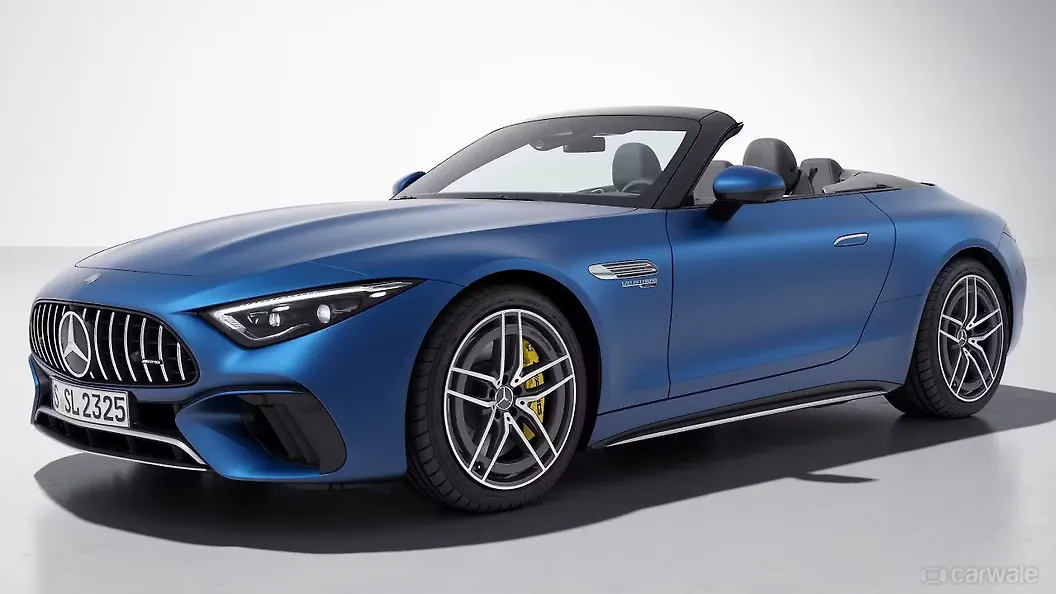 AMG SL55 Roadster Rear View Image, AMG SL55 Roadster Photos in India ...