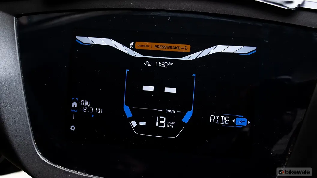 Ather 450S Instrument Cluster Image – BikeWale