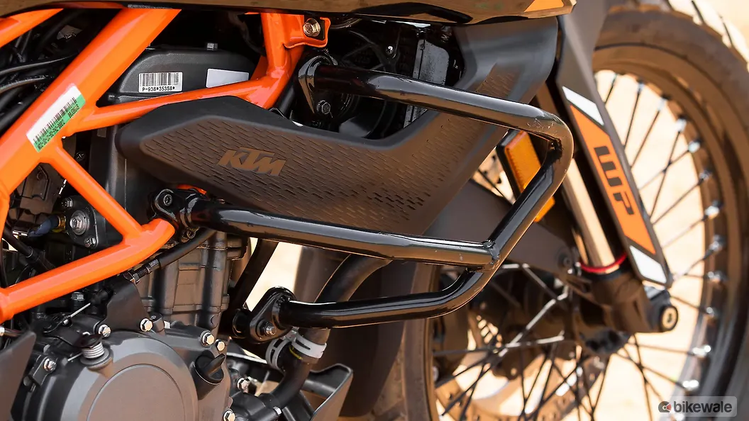 KTM 390 Adventure [2024] Engine Crash Guard Image – BikeWale