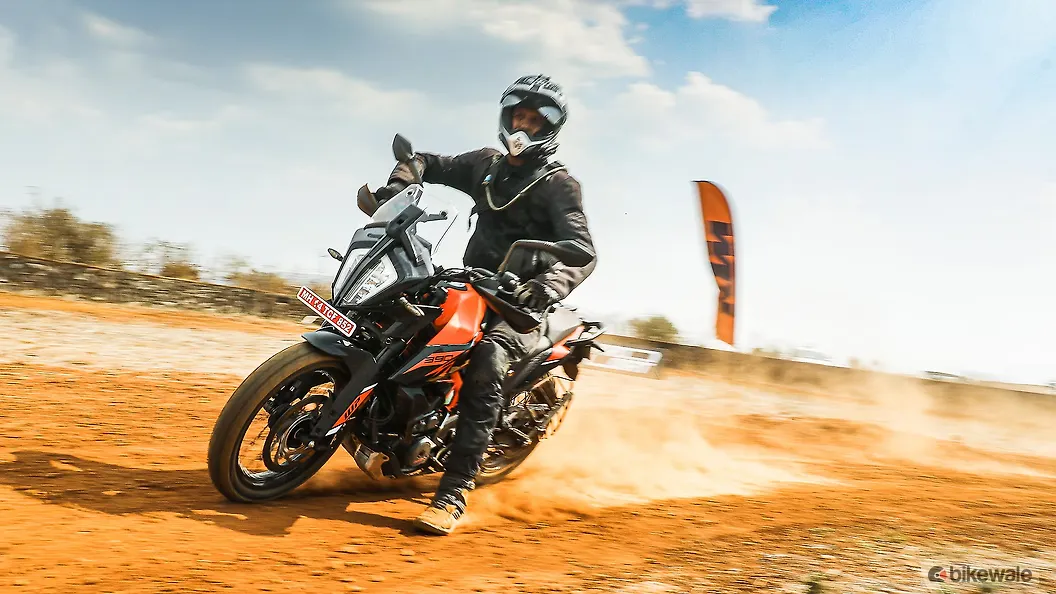 KTM 390 Adventure [2024] Front View Image – BikeWale
