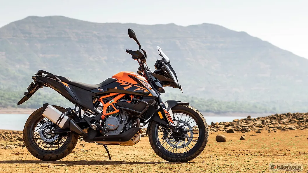 KTM 390 Adventure [2024] Left Side View Image – BikeWale