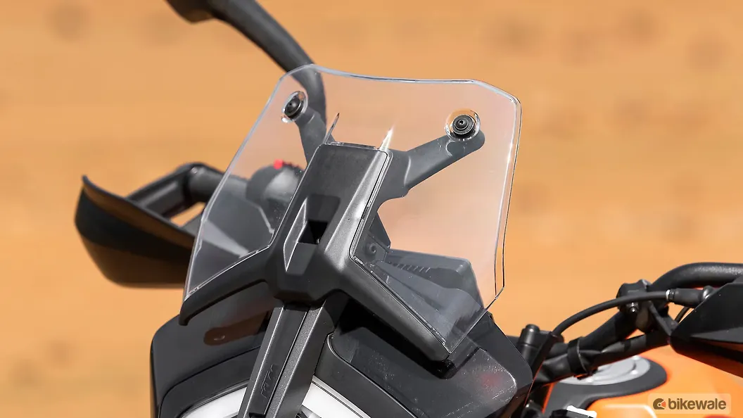 KTM 390 Adventure windscreen Image – BikeWale