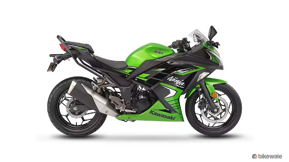 Kawasaki Ninja 300 [2024] Right Front Three Quarter Image – BikeWale
