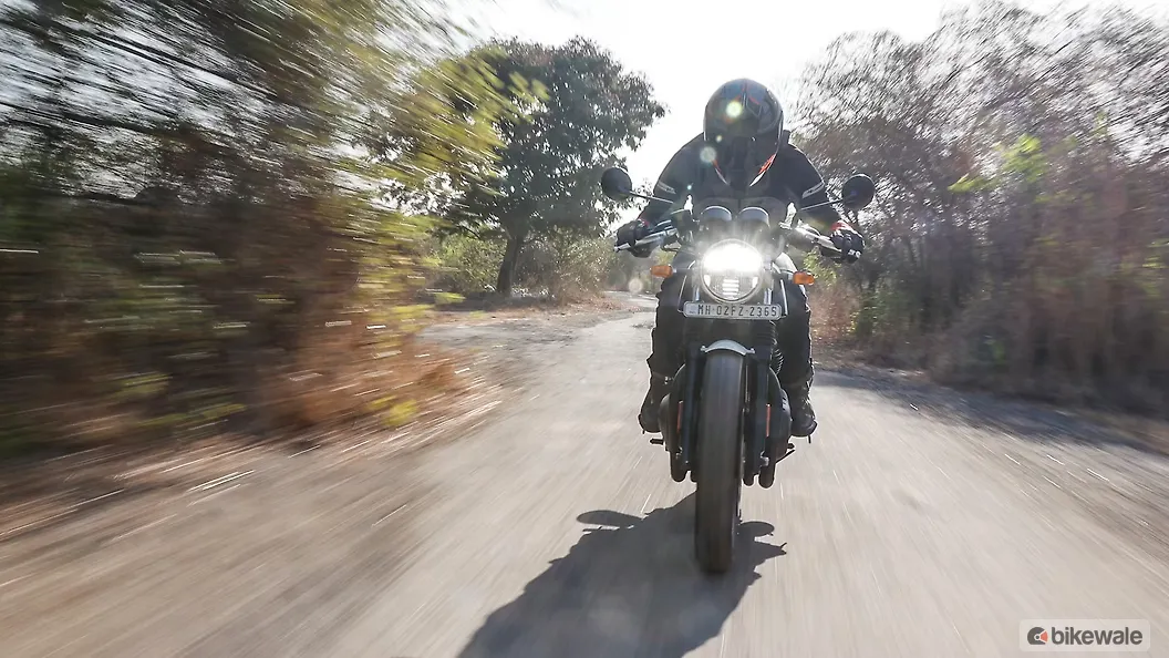 Royal Enfield Continental GT 650 Front View Image – BikeWale