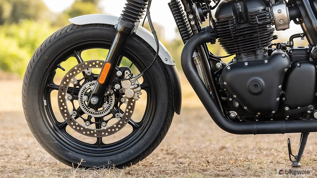 Royal Enfield Continental GT 650 Front Spoke Wheel Image – BikeWale