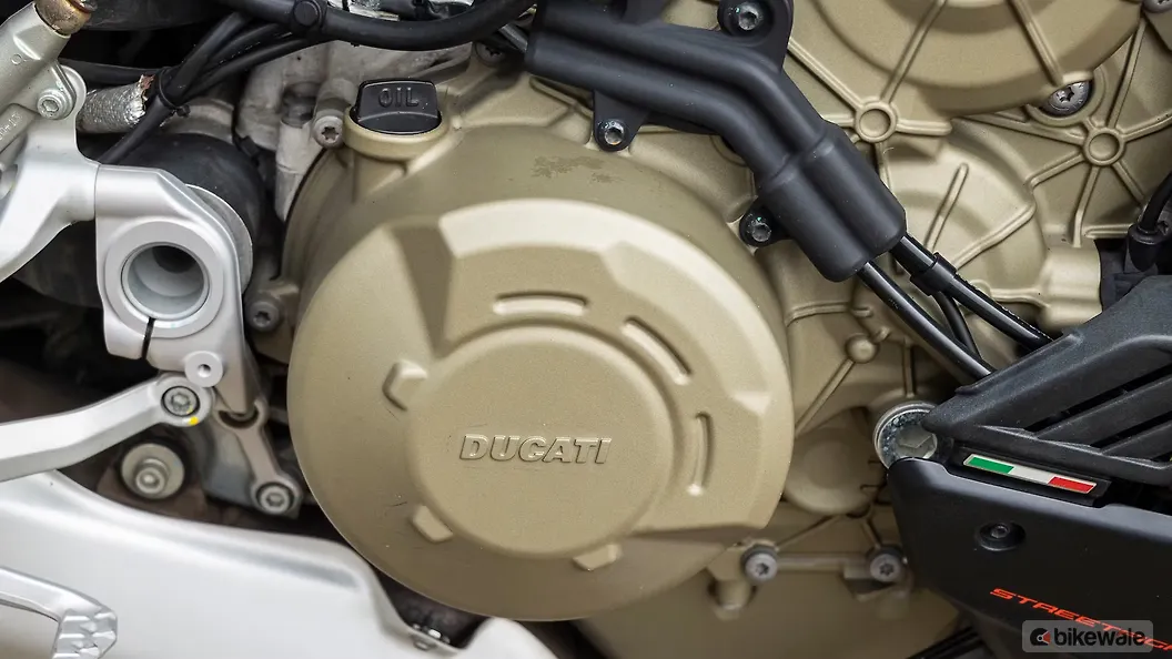 Ducati Streetfighter V4 Engine From Right Image Bikewale