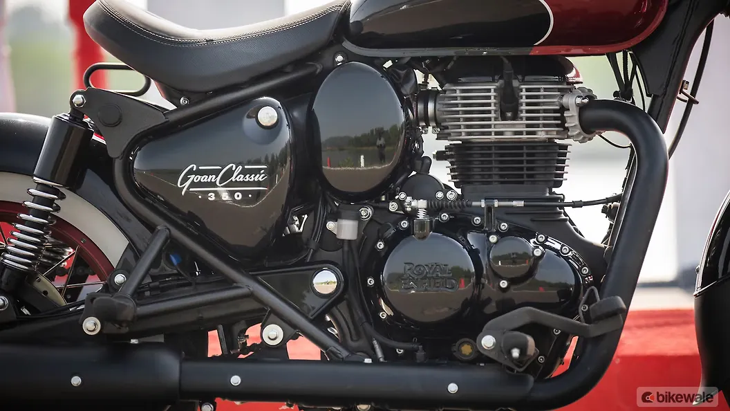 Royal Enfield Goan Classic 350 Engine From Right Image – BikeWale