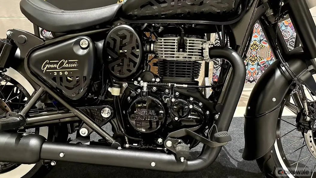 Royal Enfield Goan Classic 350 Engine From Right Image – BikeWale