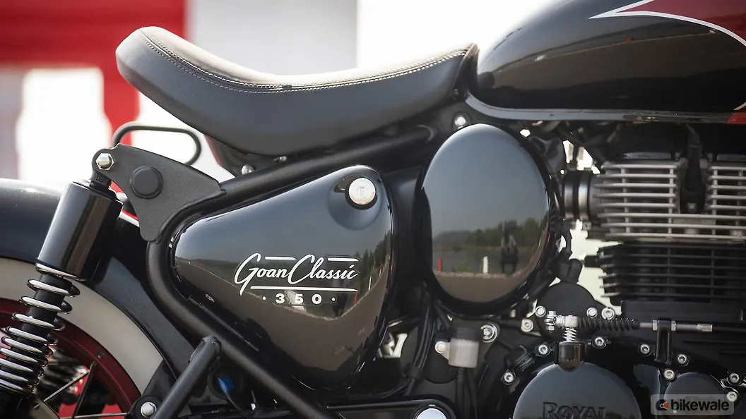 Royal Enfield Goan Classic 350 Right Side Air Filter Compartment Image ...