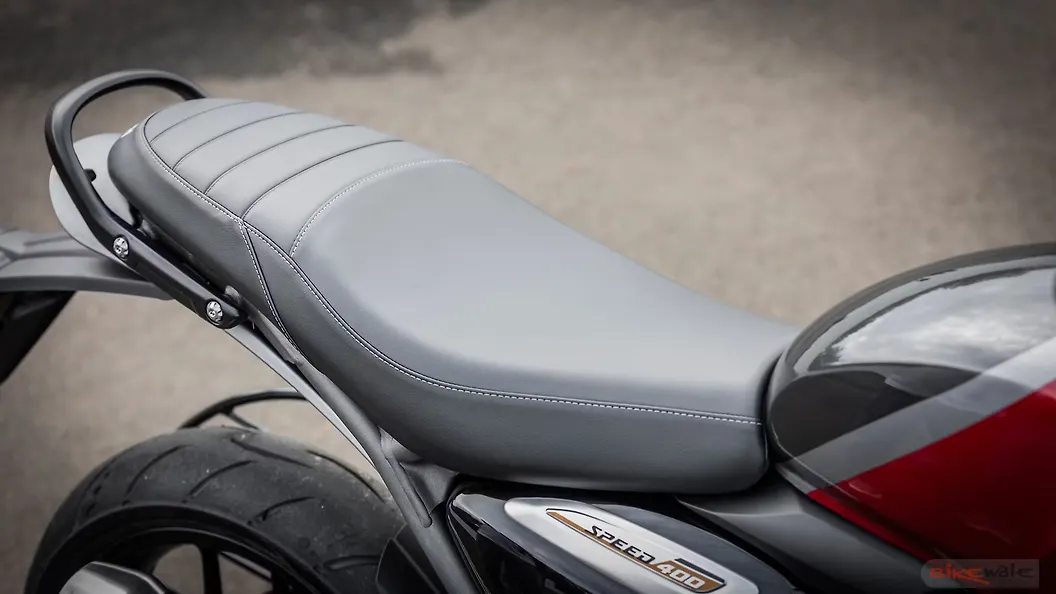 Triumph Speed 400 Rear Swing Arm Image – BikeWale