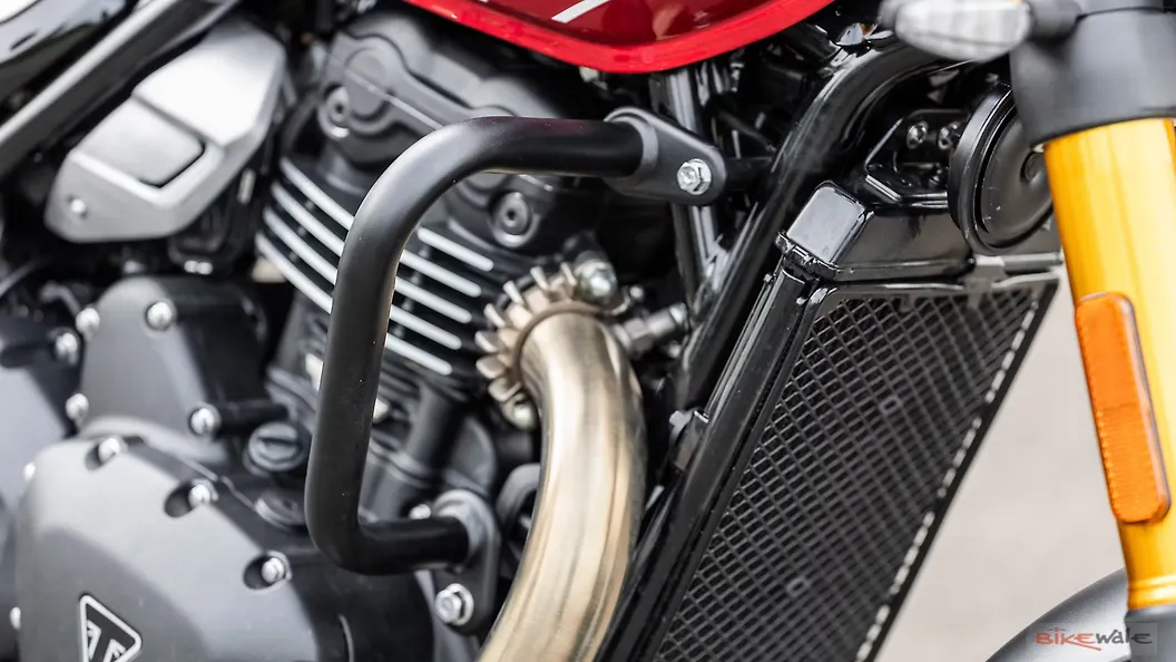 Triumph Speed 400 Engine Crash Guard Image – BikeWale